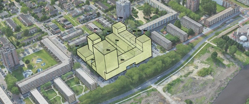 Binnenstedelijke herontwikkeling Jaspersstraat flat Zaandam - Van Eijk ruimtelijke projecten
